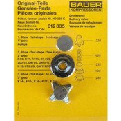 014582 Discharge Valve Kit | OEM Bauer Compressors Maintenance Parts | High Pressure Breathing ...